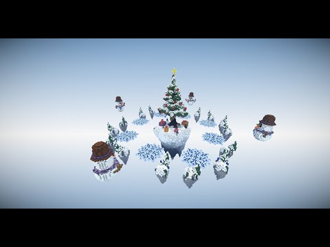 Christmas-Skywars-Map- LINK IN THE DESCRIPTION DOWNLOAD FREE Minecraft Map