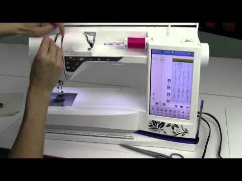Husqvarna Viking Designer Diamond 3 Machine Set Up, Threading & Winding a Bobbin