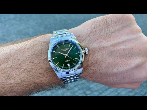 Longines Conquest 38 mm green