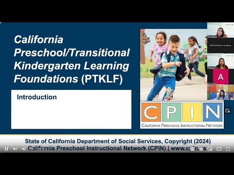 Introduction to Preschool Kindergarten Learning Foundations (PTKLF) for Administrators
