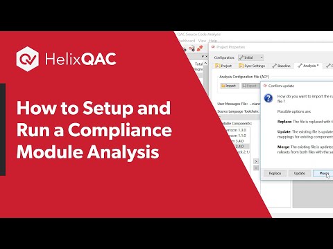 How to Setup and Run a Compliance Module Analysis