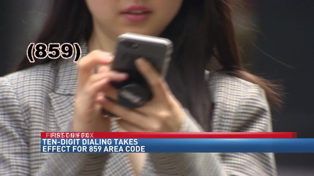 Mandatory ten-digit dialing now in effect for area code 859