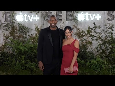 Metta World Peace and Maya Ford “See” World Premiere Red Carpet | Apple TV+