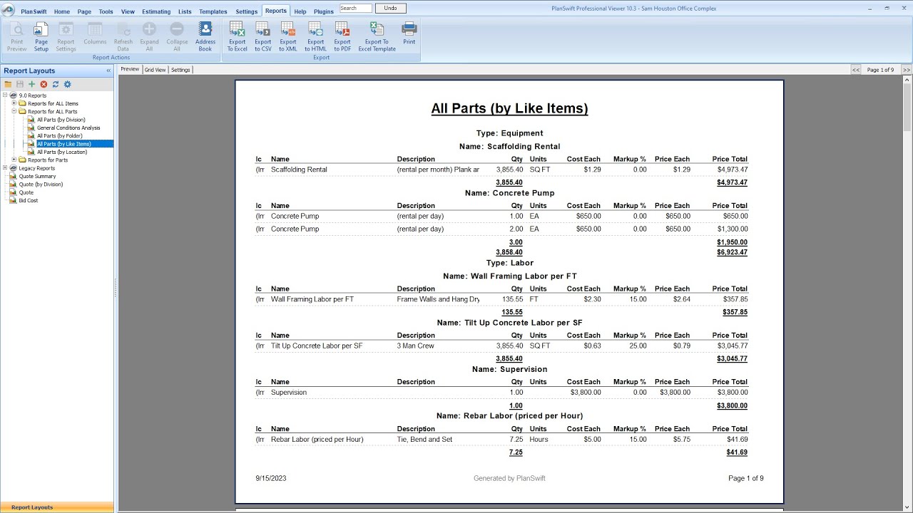 1 - Reports Overview