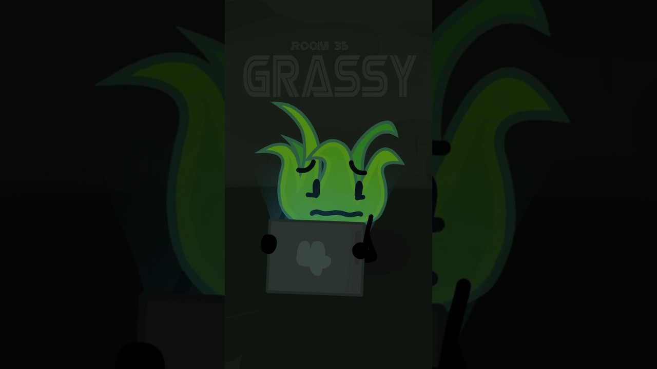 Grassy Is Cooked 💀😭 #bfdi #bfb #tpot