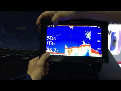 Raymarine Axiom demo. Fred Hall. LB, Ca.