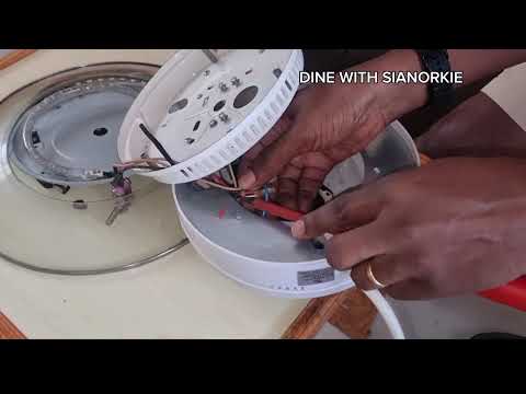 How to replace Halogen oven bulb. How to repair/ fix Halogen oven