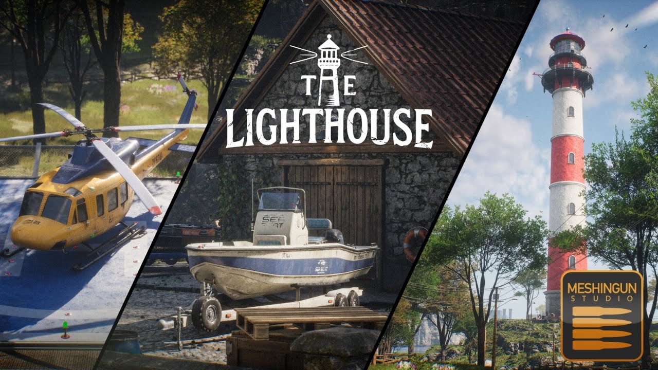 THE LIGHTHOUSE - UE5 Island Level | Playable Open World + Full Interior