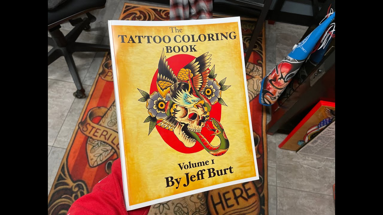 The Tattoo Coloring Book Volume One