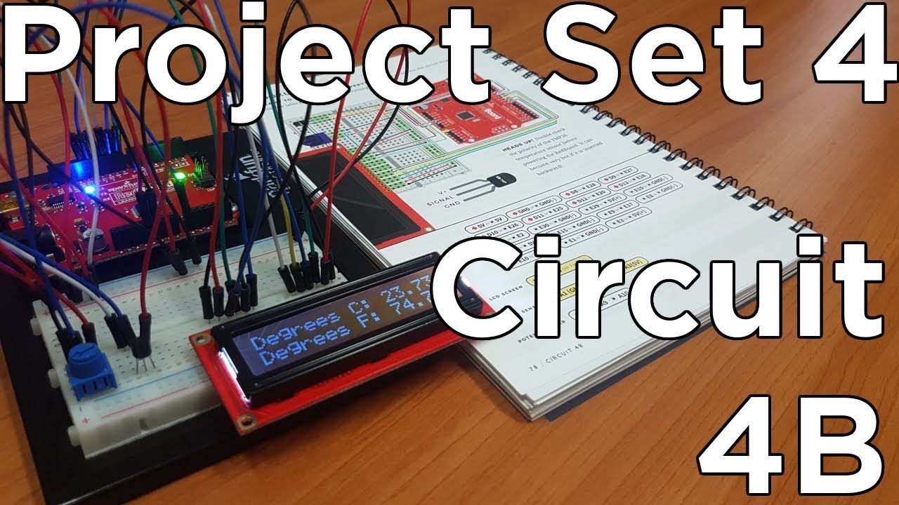 TMP36 Temperature Sensor Project with Arduino Sparkfun Redboard