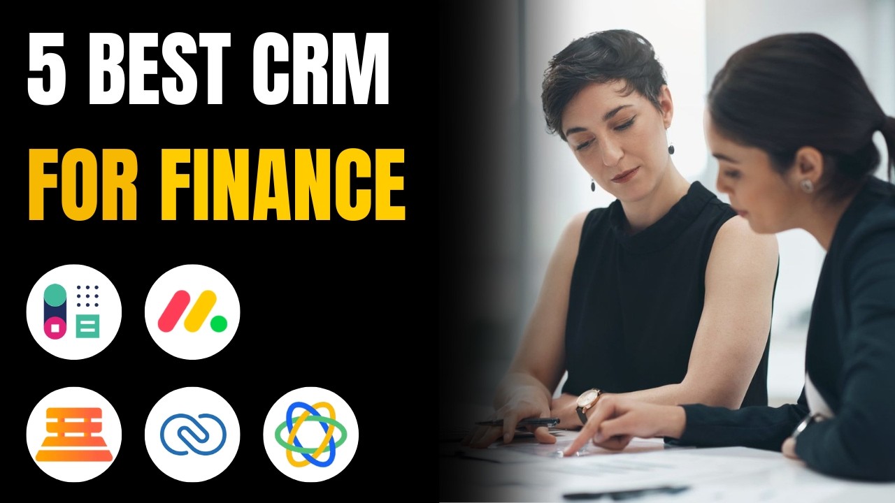 5 Best CRM for Financial Services (Full Software Demo)