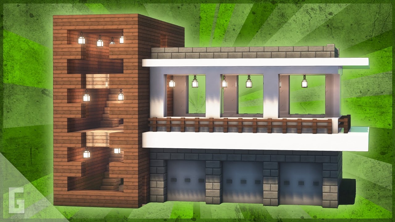 Modern Minecraft House | Full Tutorial & Guide - Minecraft Builders