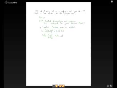 Chemistry - Standard Temperature and Pressure Example