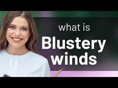 Blustery Winds: Understanding Weather Phrases in English