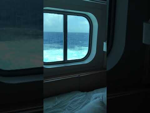 View out of a Oceanview deluxe room Deck 1 Carnival Dream - Cabin 1392