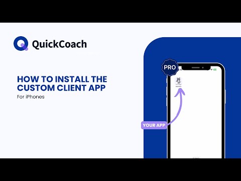 How To Install The Custom Client App For iPhones | Pro Feature