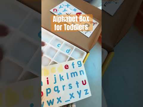 Lovin’ this Alphabet Box for Matching #pinayteachersaamerika #ofwlifeinusa