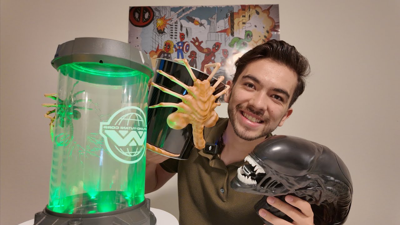 Colección completa de la película Alien: Romulus palomeras y vasos 🥤🍿