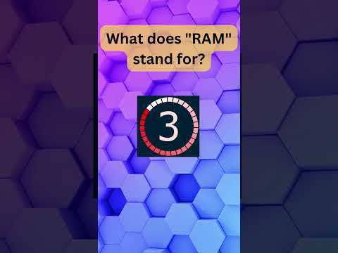 What does RAM stand for? | Random Access Memory Explained #ComputerMemory #TechEducation