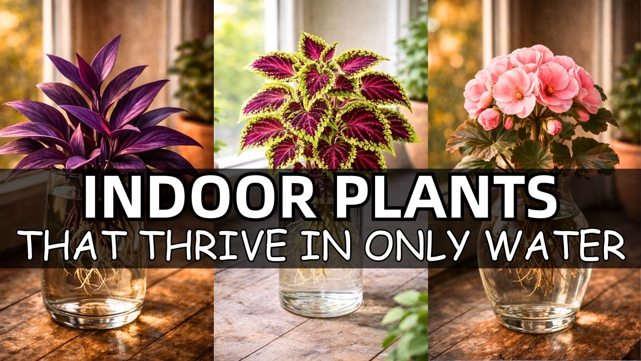 20 Indoor Plants That Thrive In Only Water