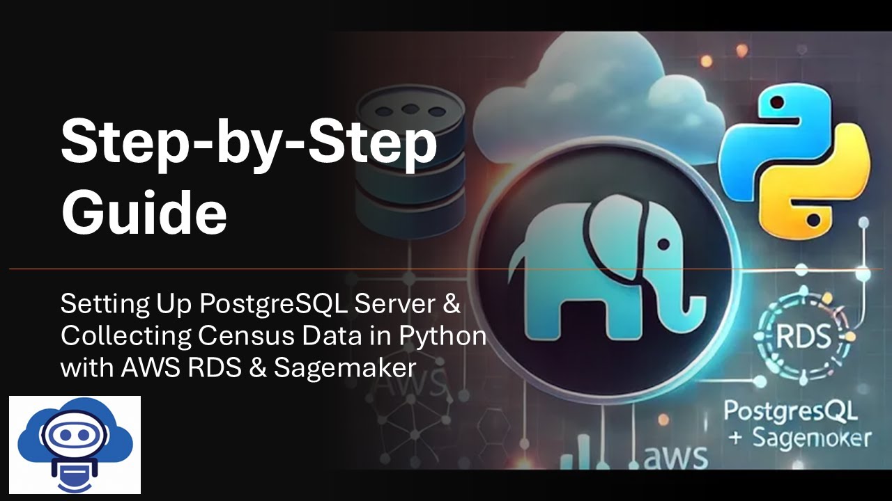 Setting Up PostgreSQL Server & Collecting Census Data in Python with AWS RDS & Sagemaker