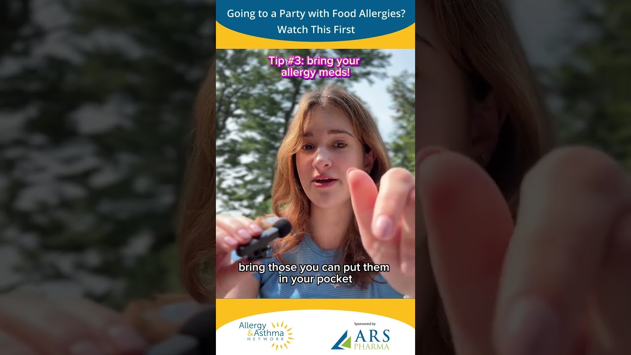 🎉 Parties + food allergies? Totally doable. #foodallergies #epinephrine #anaphylaxis