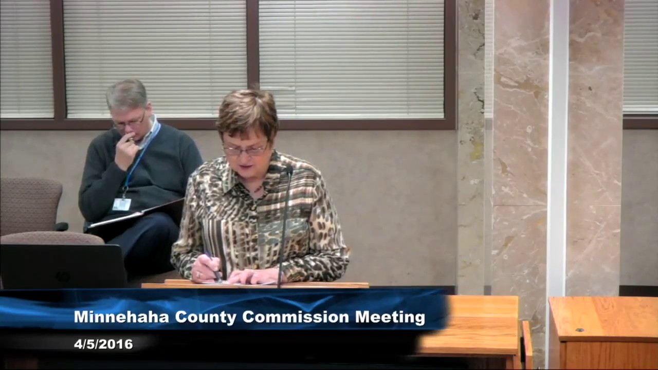 2016-04-05 Minnehaha & Lincoln County Commission Meeting