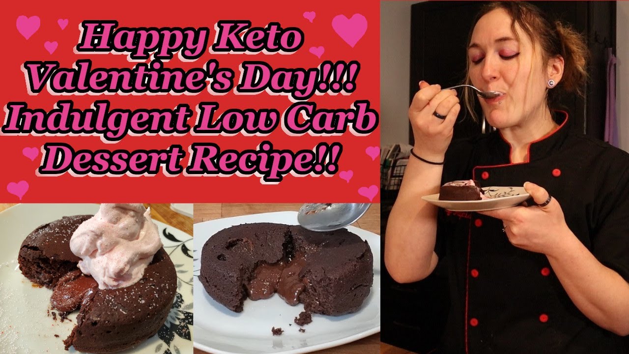 Keto/Low Carb Molten Lava Cake!!