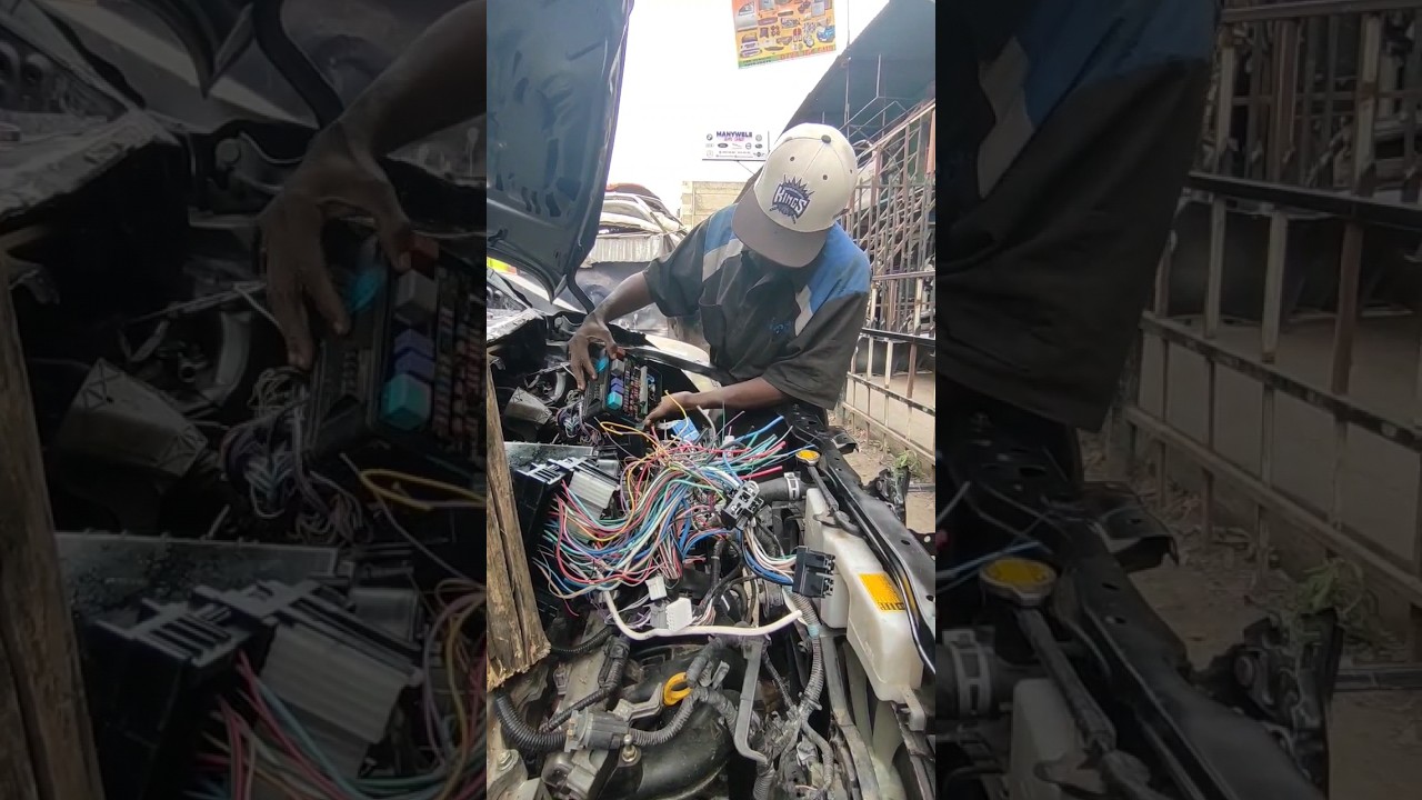 Here is a Genius, Manual Diagnosis🤔. #wiring #shorts #autoelectrics #autoelectrician #autoelectrical