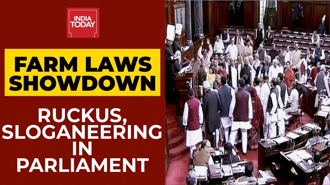 Farm Laws Showdown: Ruckus, Sloganeering In Lok Sabha & Rajya Sabha | India Today