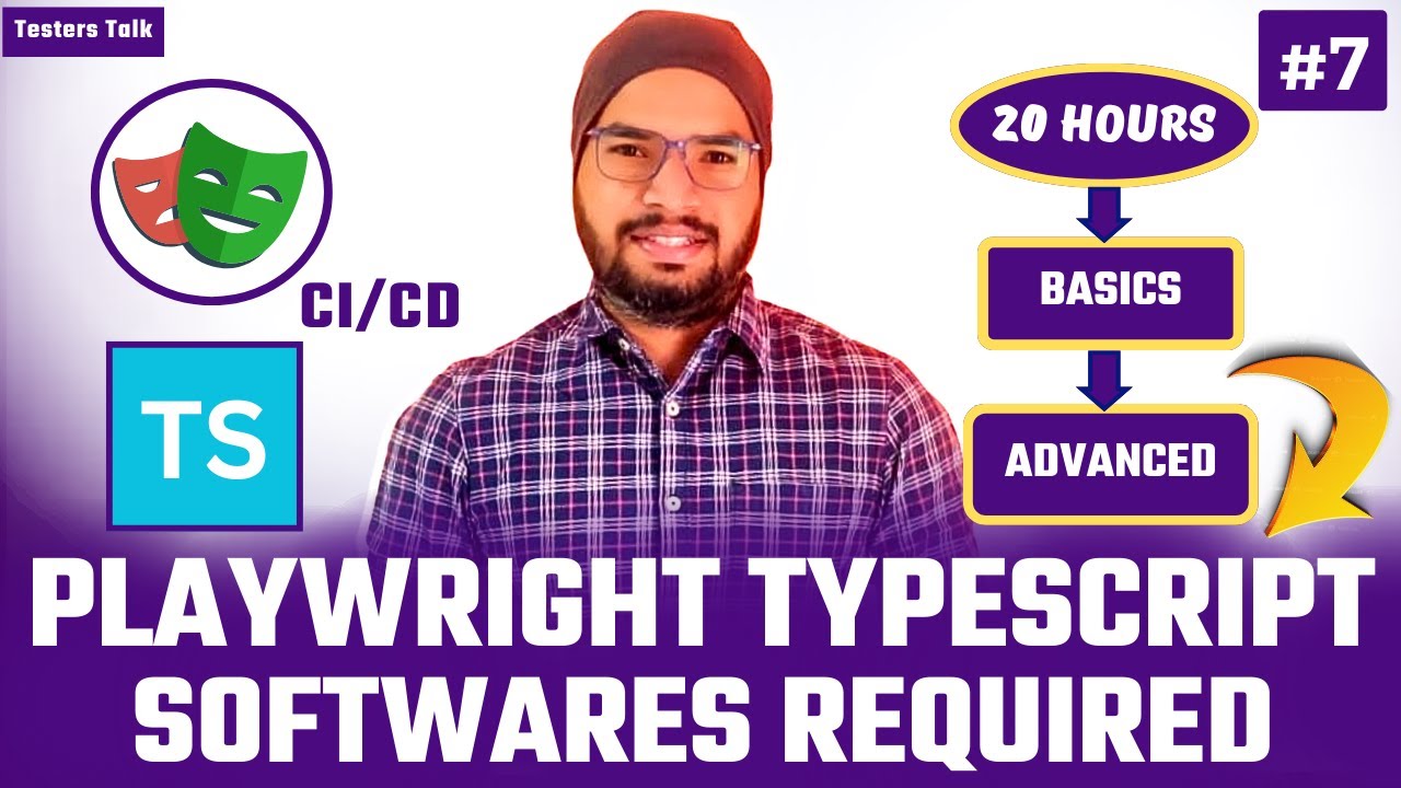 Playwright TypeScript #7 Softwares Required For Playwright Testing | Playwright Tutorial