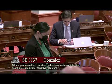 Senator Gonzalez Presents SB 1137, Historic Legislation to End Neighborhood Oil and Gas Drilling