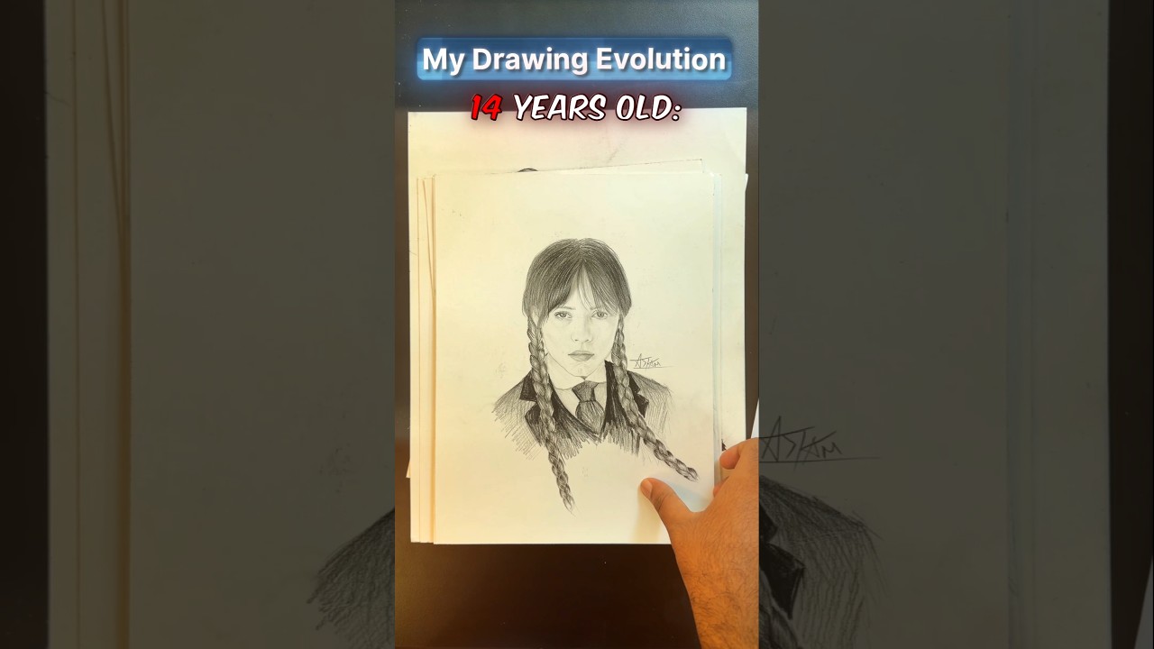 My Drawing Evolution ✨️😭