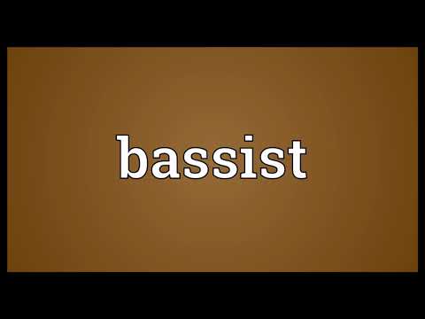 Bassist Meaning