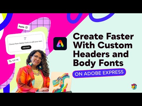 🔥 Quickly Set Up Brand Fonts with Adobe Express!