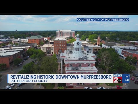 Revitalizing historic downtown Murfreesboro