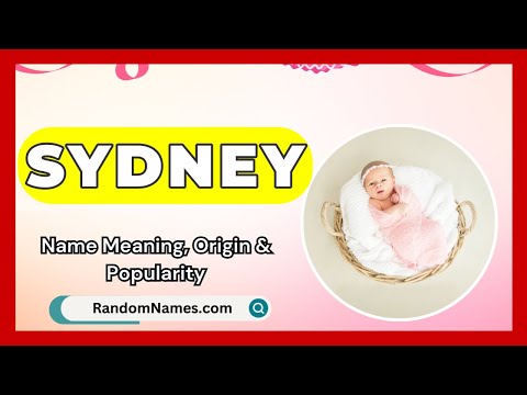 Sydney - Baby Girl Name Meaning, Origin & Popularity - RandomNames.com