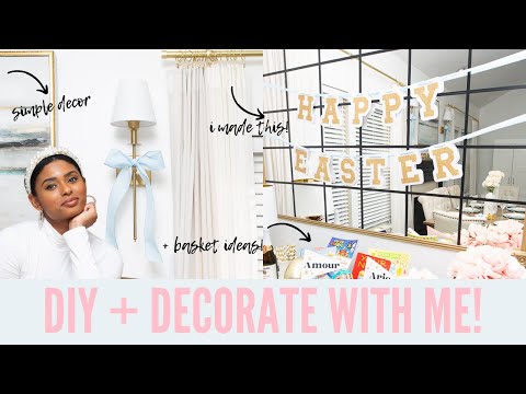 EASY EASTER DIYS, DECORATIONS + DIY Easter Basket Ideas I 2023