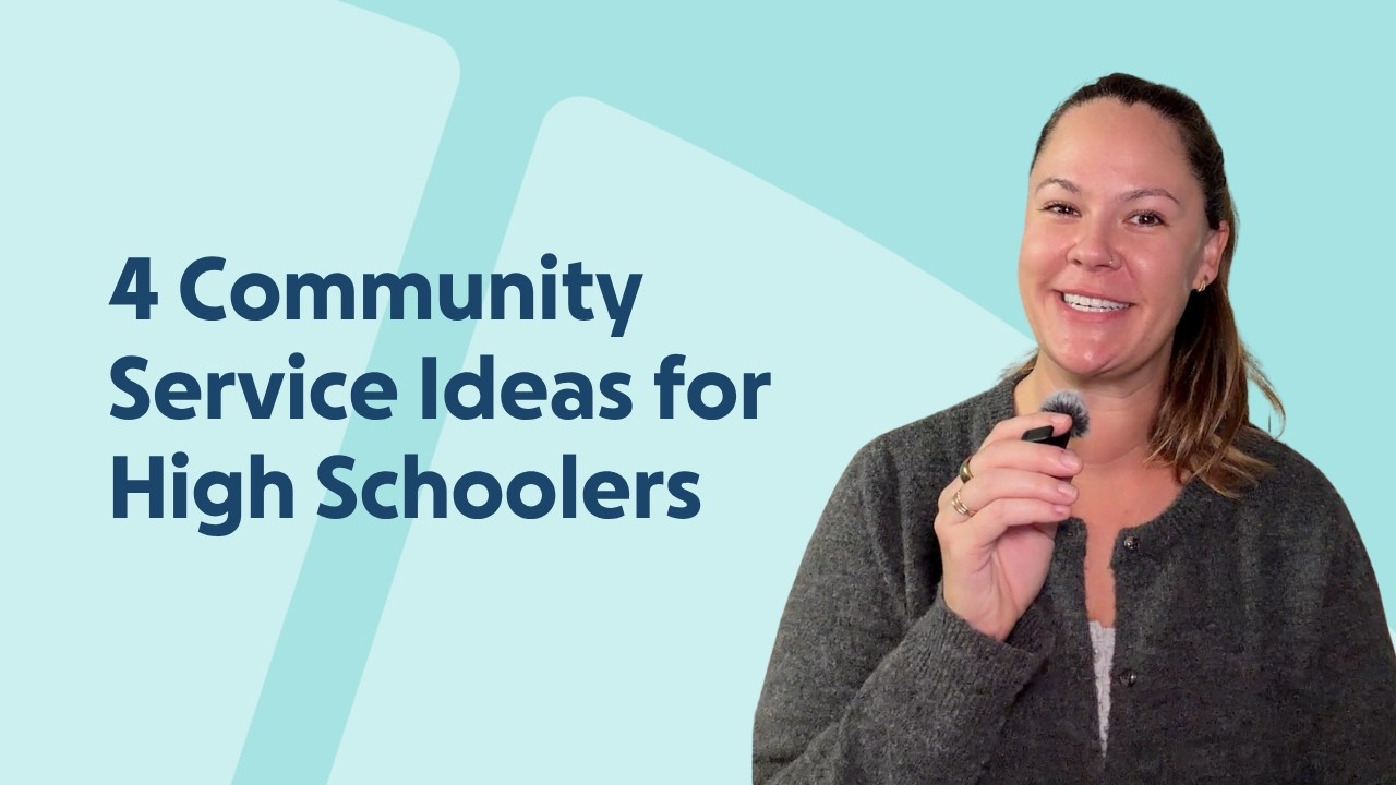4 Impactful Community Service Ideas for High School Students