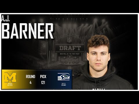 2024 NFL DRAFT: A.J. Barner | Seattle Seahawks