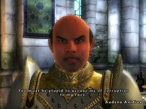 Calling out the corrupt Guard Captain in Oblivion is a bad idea.
