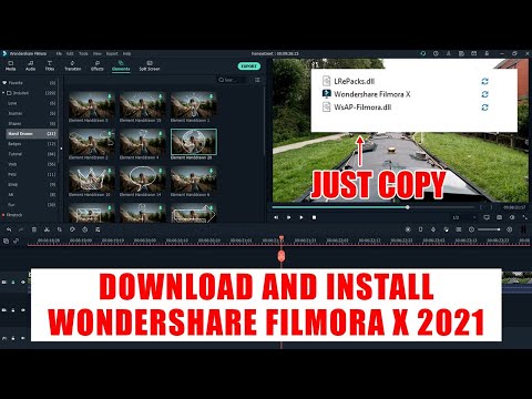 WonderShare Filmora X 2021 Free Download with crack