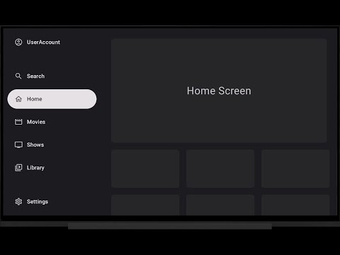 Navigation Drawer for Android TV using Compose