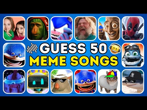 Guess 50 Meme Song 2025 Edition | Meme Quiz