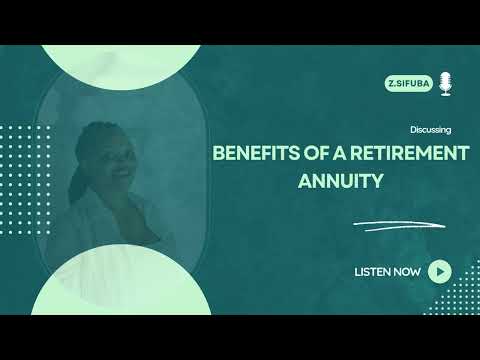 How does a Retirement Annuity work?