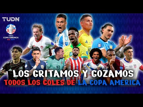 🏆😮💨 ¡Aquí están, TODOS LOS GOLES de la Copa América 2024! | TUDN