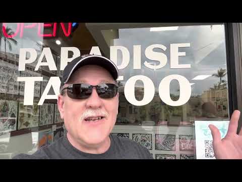 Getting Ink in Maui Hawaii at Paradise Tattoos