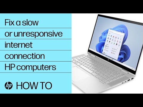 How to fix a slow or unresponsive internet connection for HP computers running Windows | HP Support