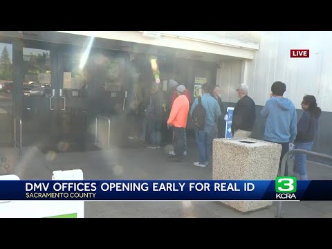 Still need your REAL ID? California DMV now open earlier at some locations