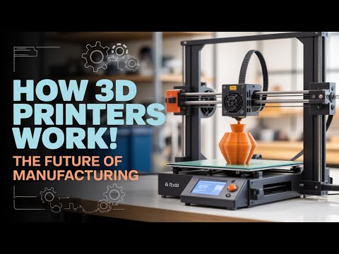 How Do 3D Printers Work? The Future of Manufacturing